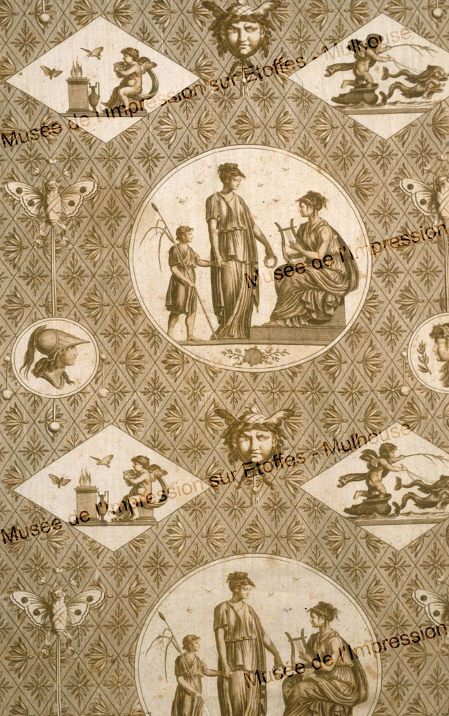 Tissu d'ameublement. - Musées Grand-Est