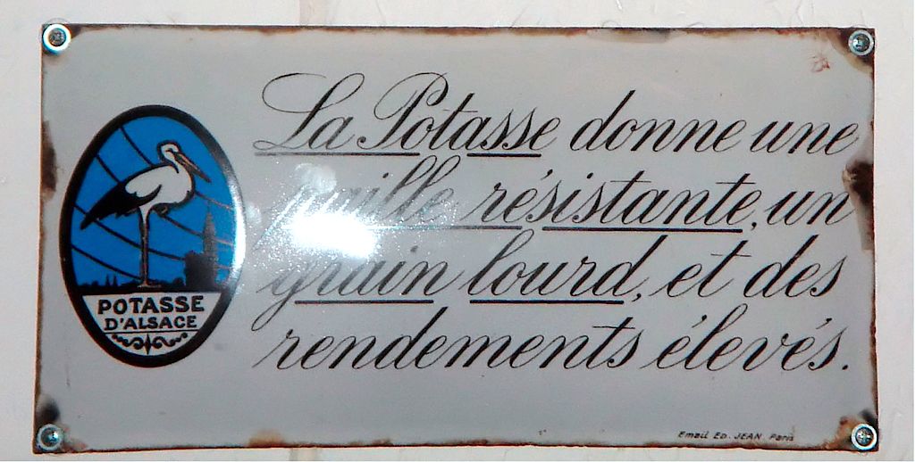 Plaque rectangulaire avec sentence. - Musées Grand-Est